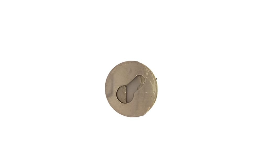 JCM6 KEY HOLE PLATE/COVER - SILVER - Nukey